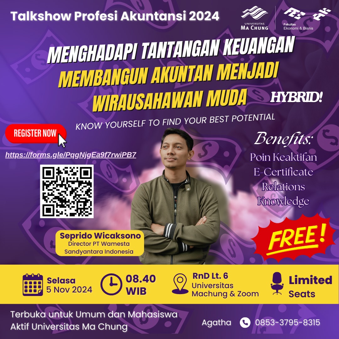 Program Studi Akuntansi - #1 Universitas Ma Chung