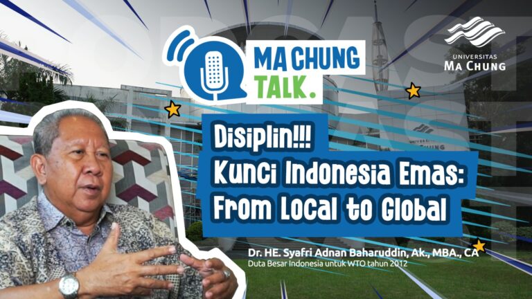 Menjadi Pemimpin Global - #1 Universitas Ma Chung